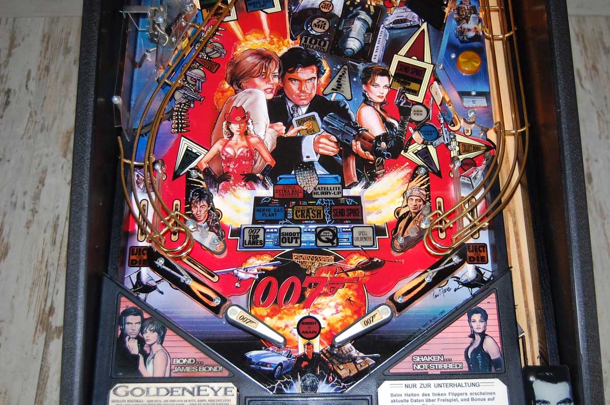 007 Goldeneye Pinball Machine - Game Room Planet