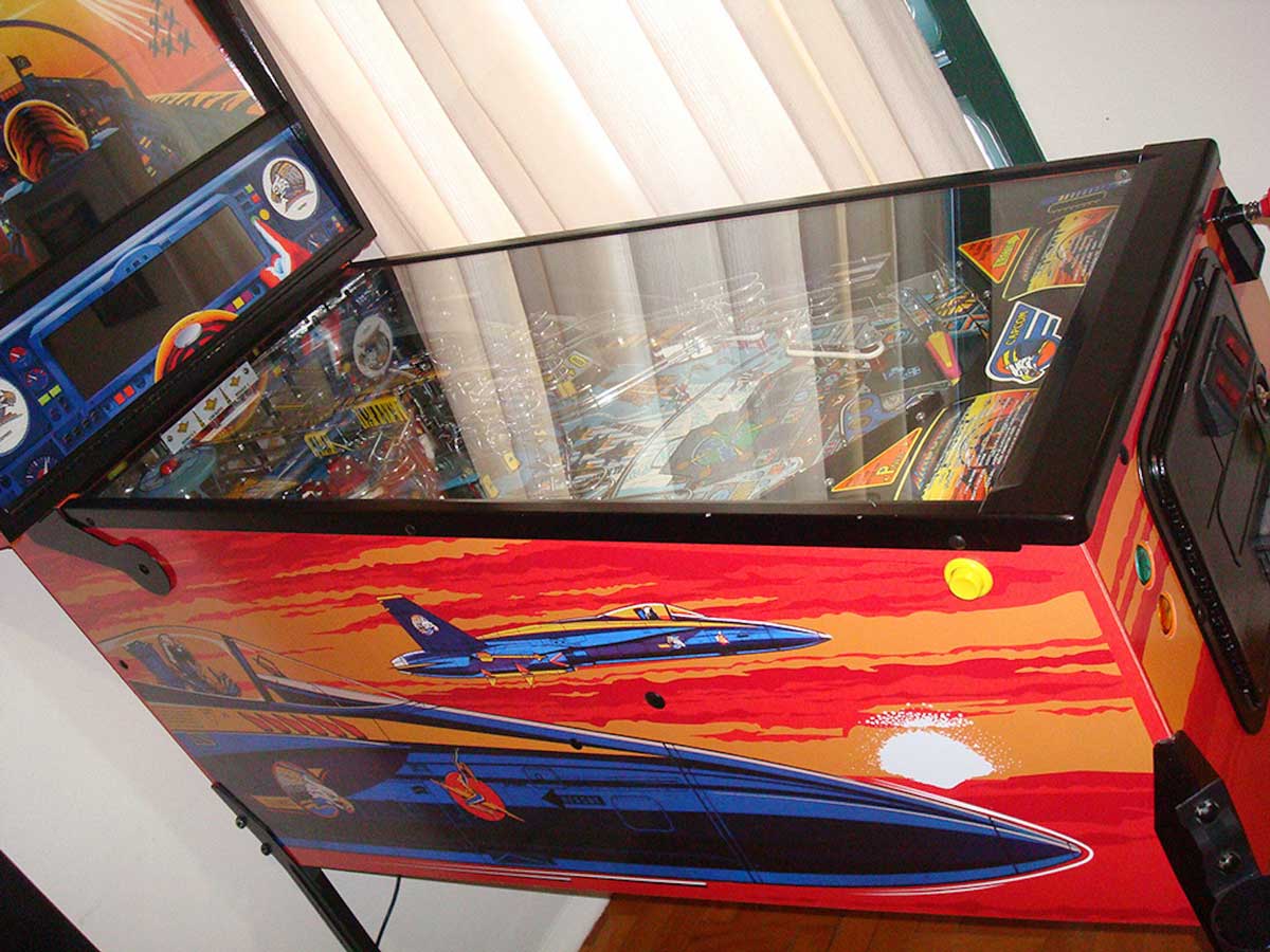 Airborne Pinball Machine - Game Room Planet