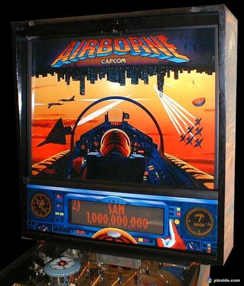 Airborne Pinball Machine - Game Room Planet