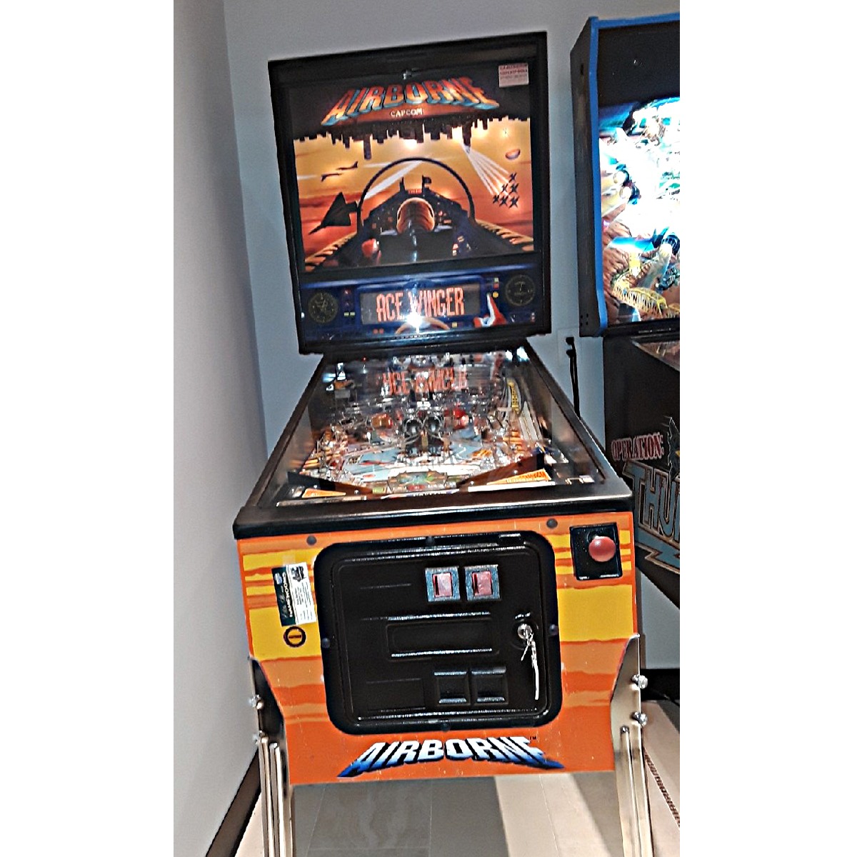 Airborne Pinball Machine - Game Room Planet