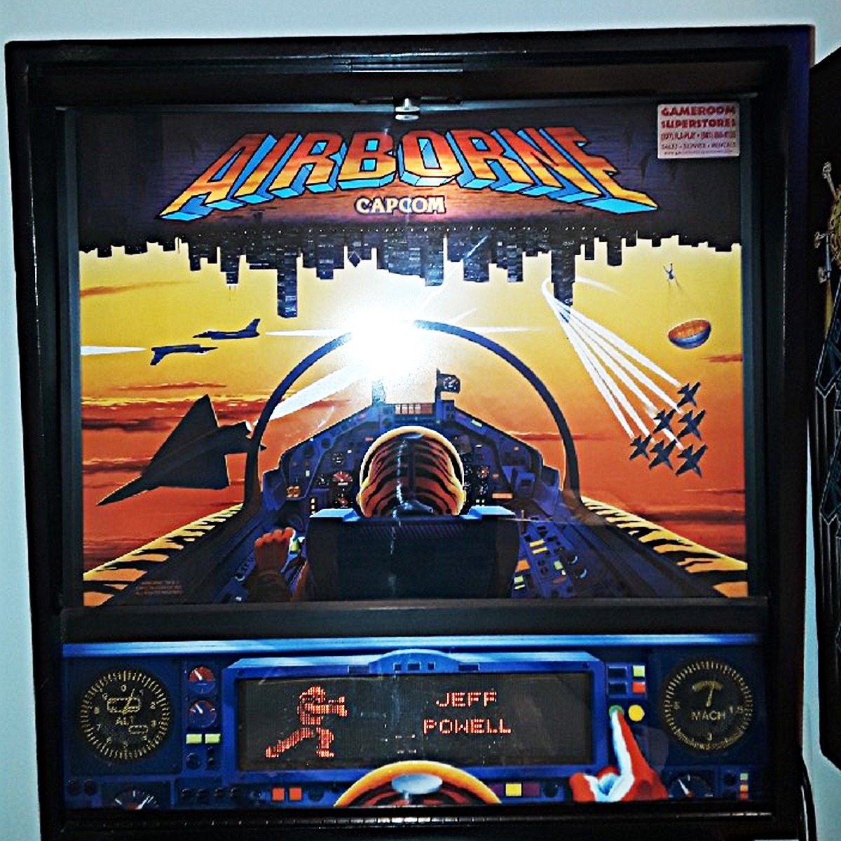 Airborne Pinball Machine - Game Room Planet