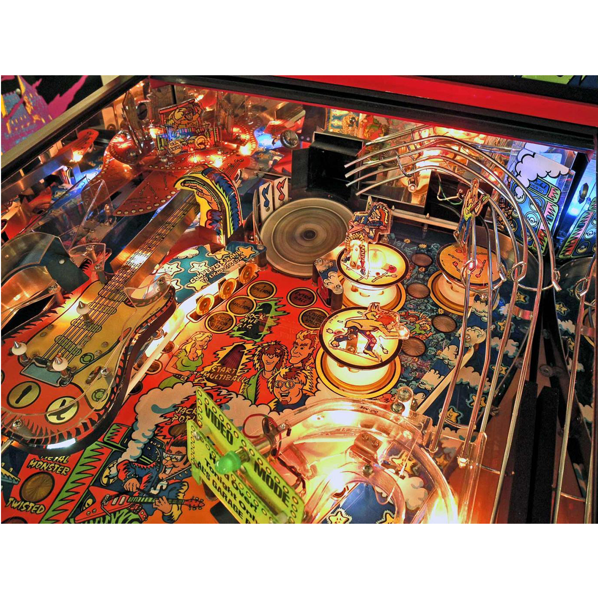 Al's Garage Band Pinball Machine - Game Room Planet