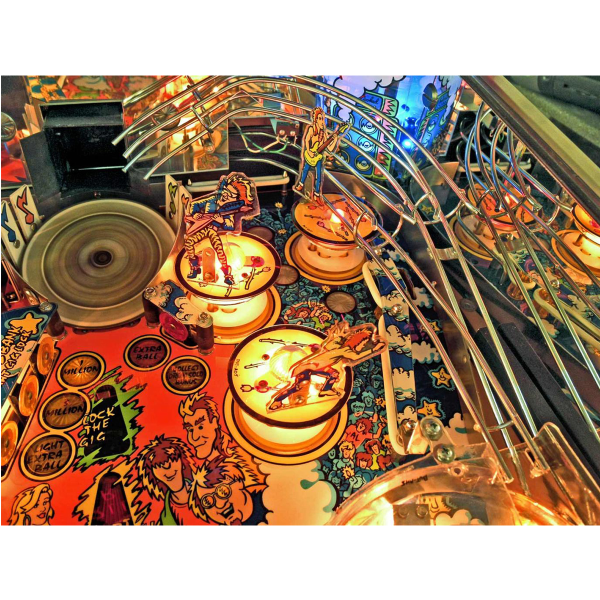 Al's Garage Band Pinball Machine - Game Room Planet