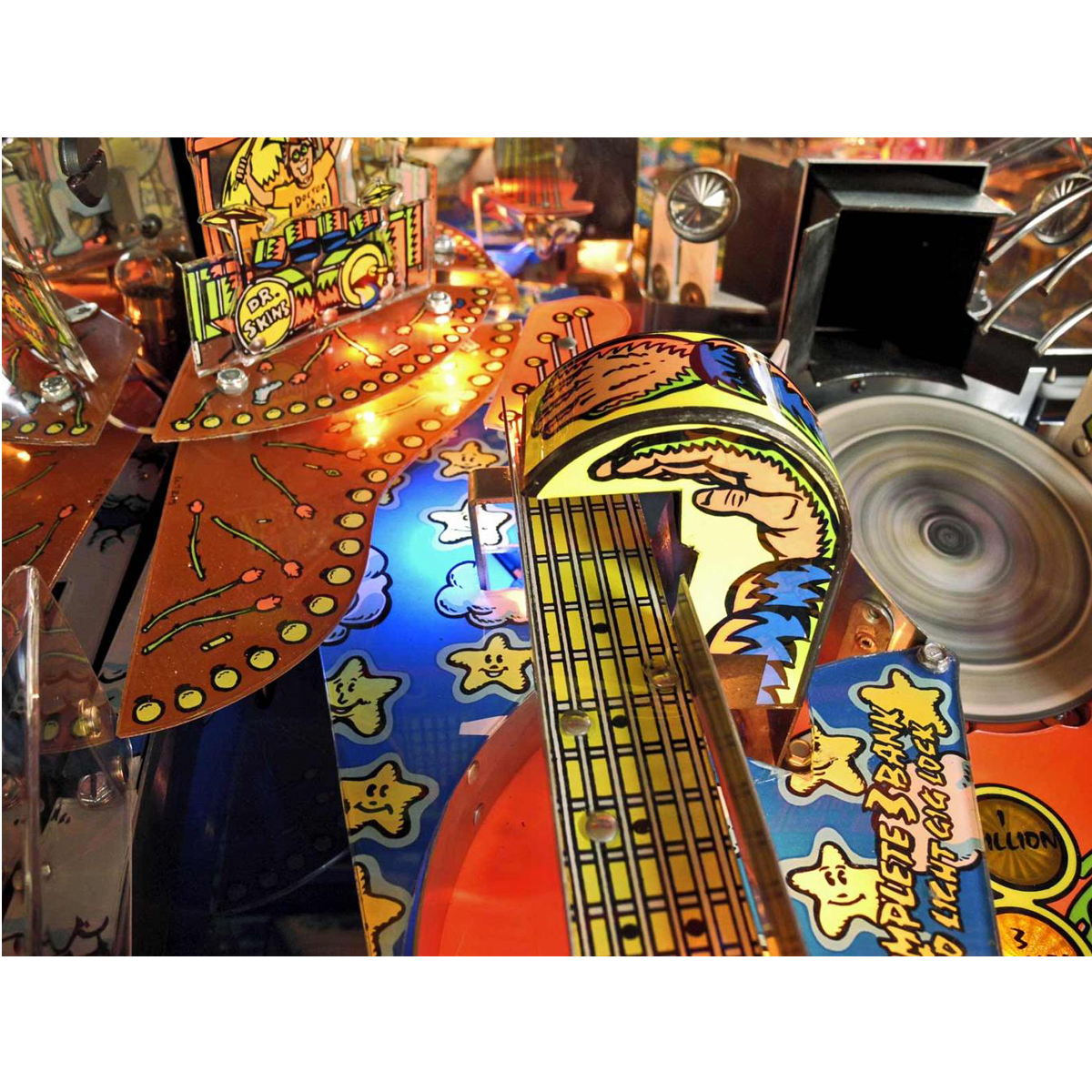 Al's Garage Band Pinball Machine - Game Room Planet