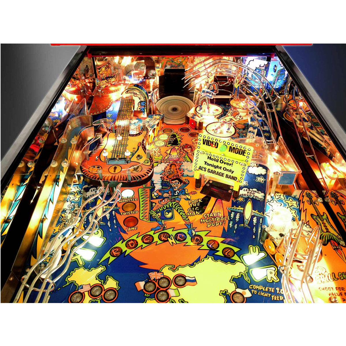 Al's Garage Band Pinball Machine - Game Room Planet
