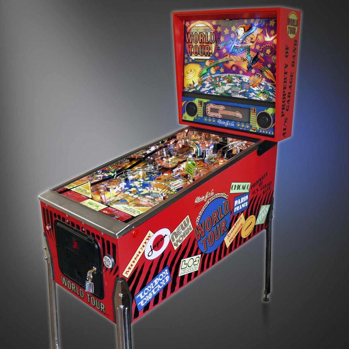 Al's Garage Band Pinball Machine - Game Room Planet