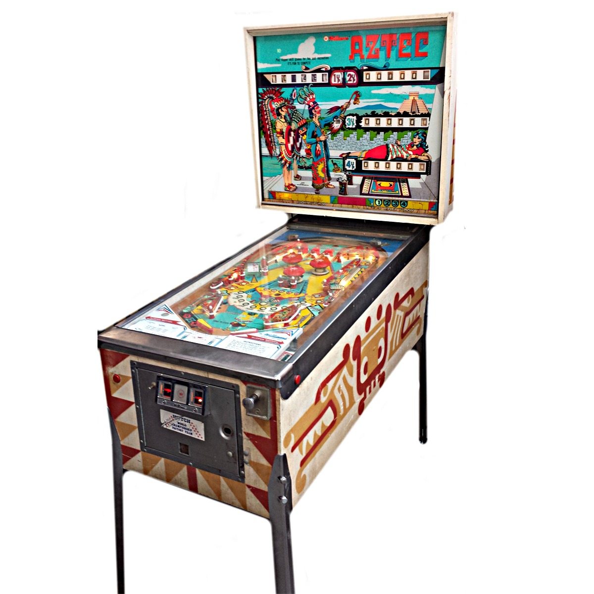 Aztec Pinball Machine - Game Room Planet