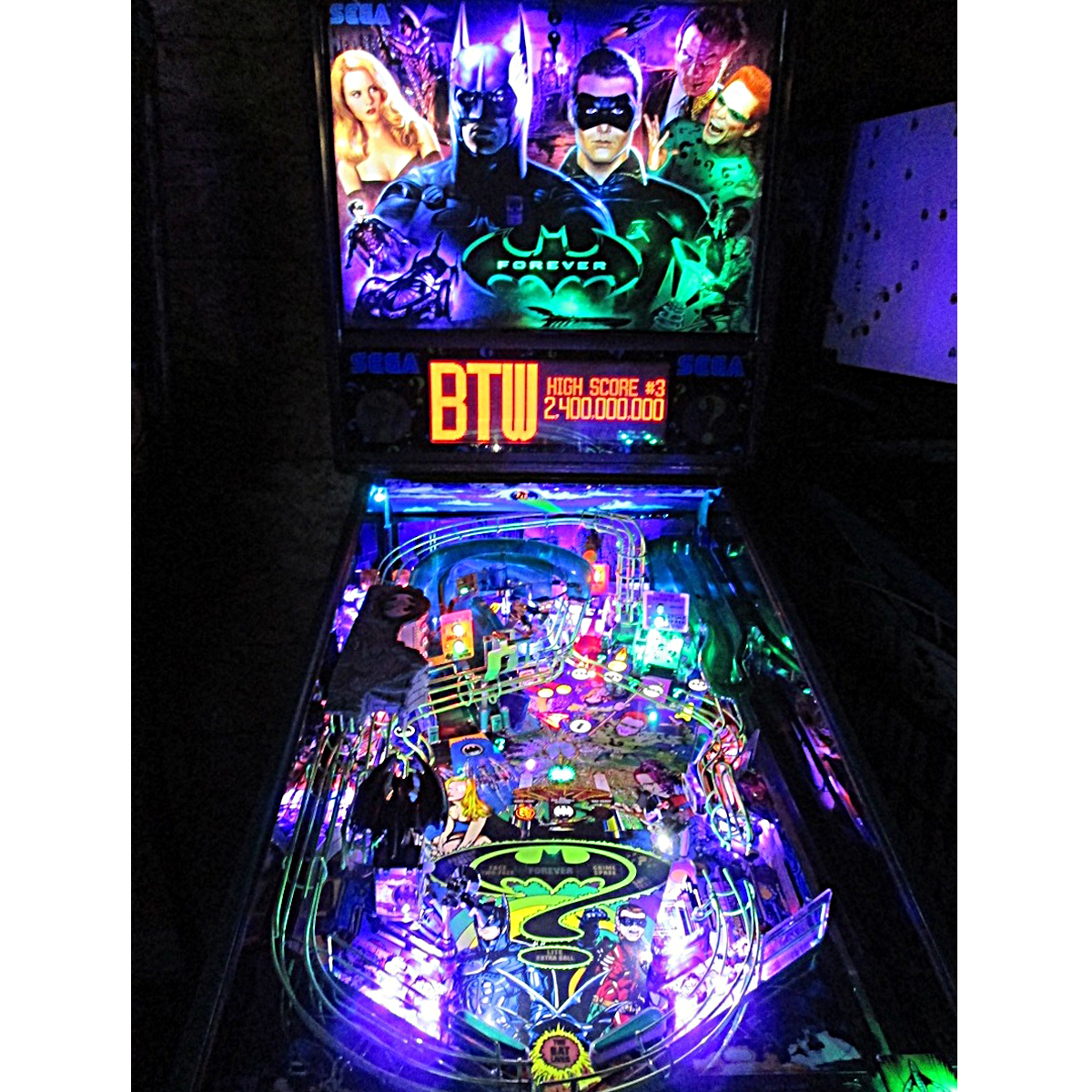 Batman Forever Pinball Machine - Game Room Planet
