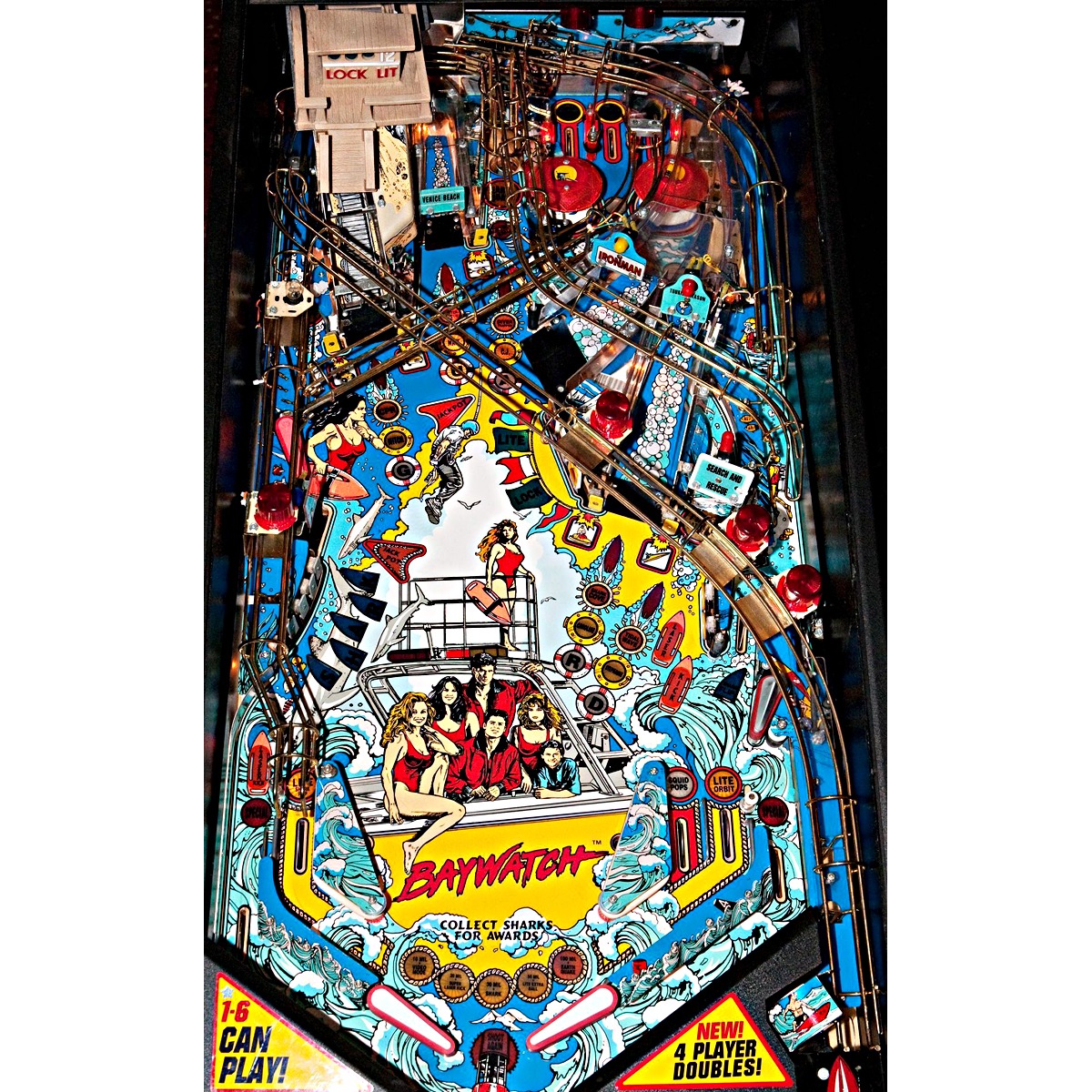 Baywatch Pinball Machine - Game Room Planet