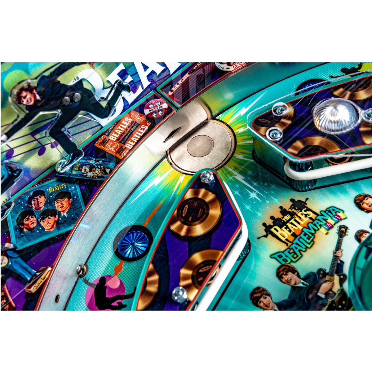 Beatles Gold Pinball Machine - Game Room Planet