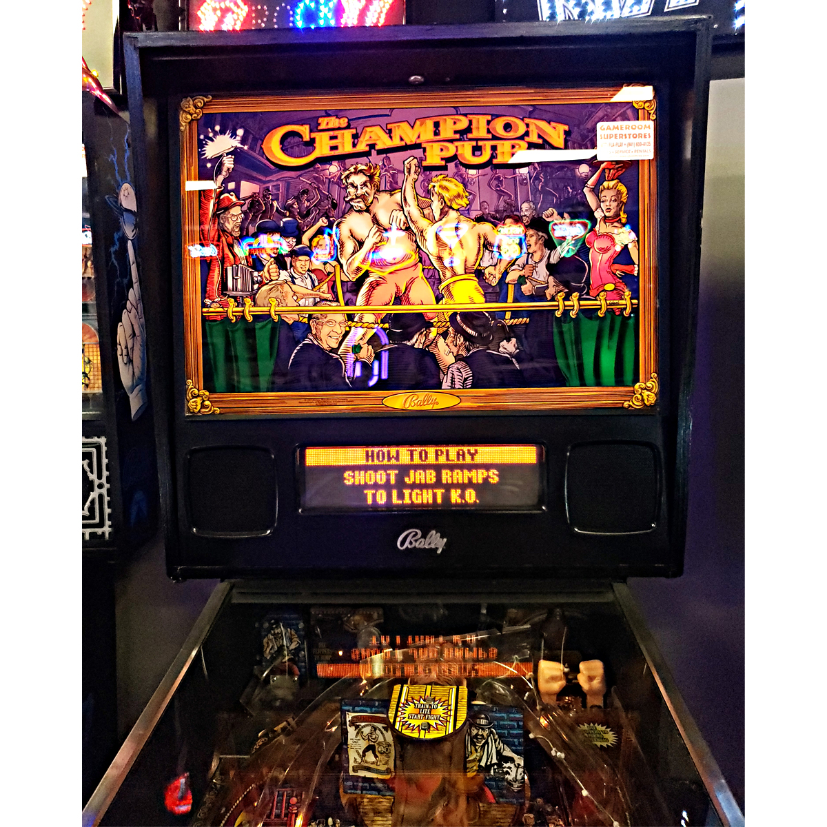 Champion Pub Pinball Machine - Game Room Planet
