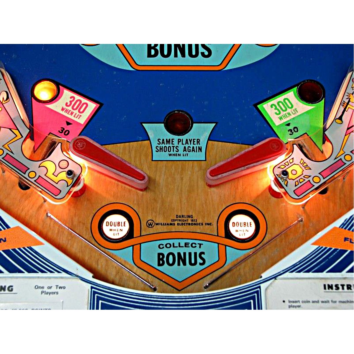 Darling Pinball Machine by Williams - Game Room Planet