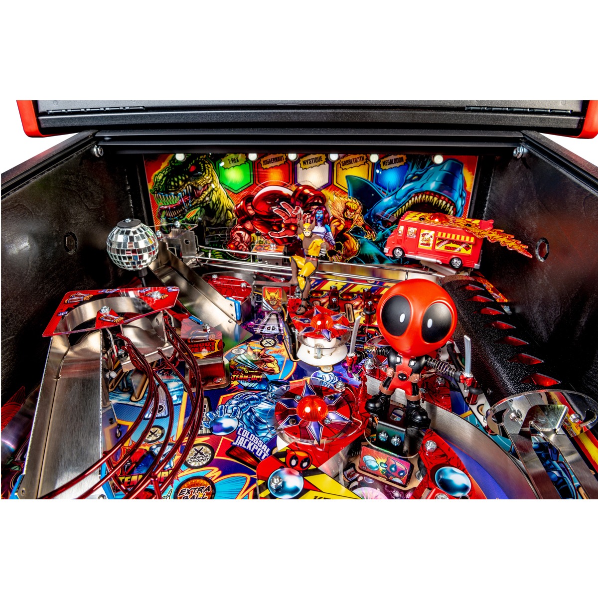Deadpool Premium Pinball Machine - Game Room Planet