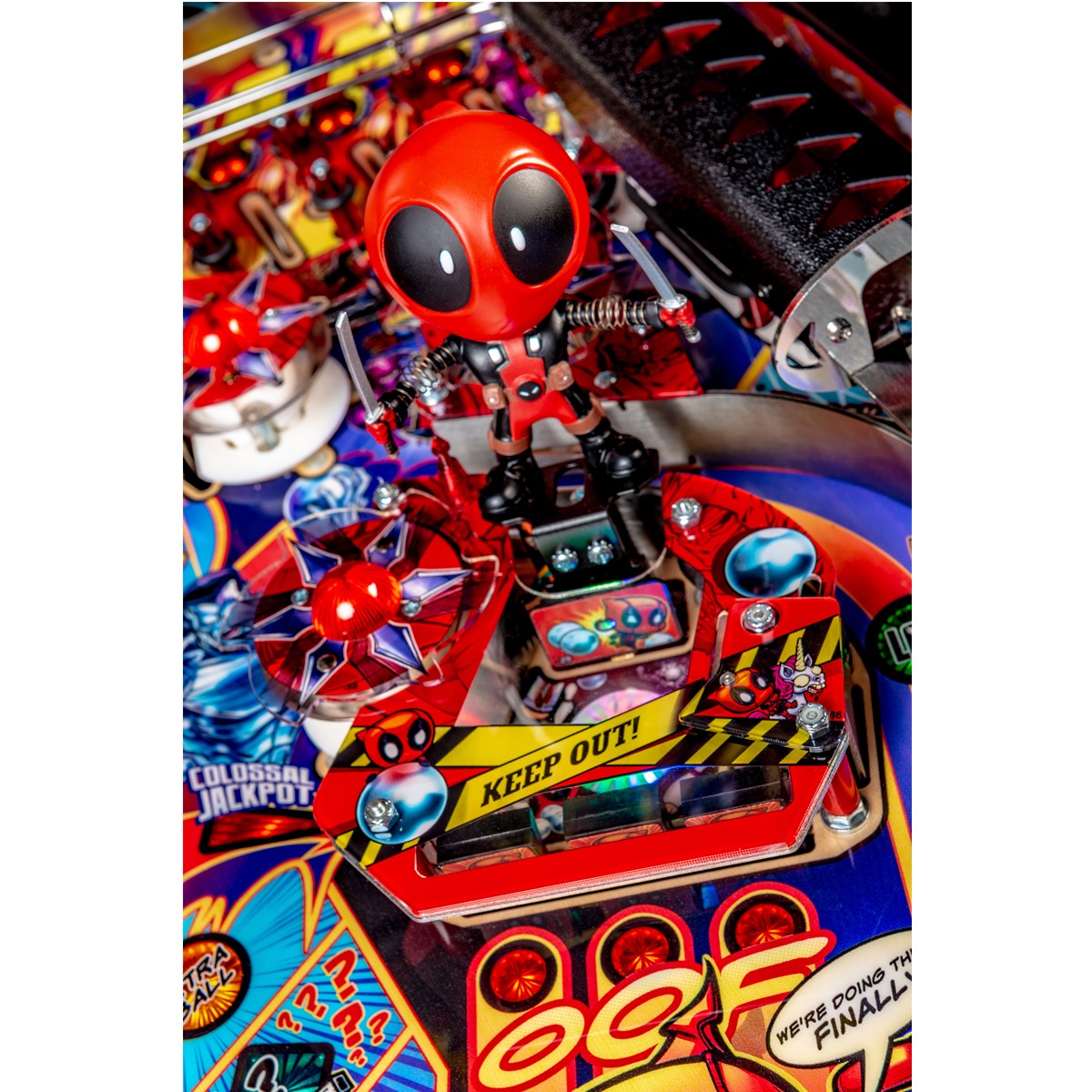 Deadpool Premium Pinball Machine - Game Room Planet