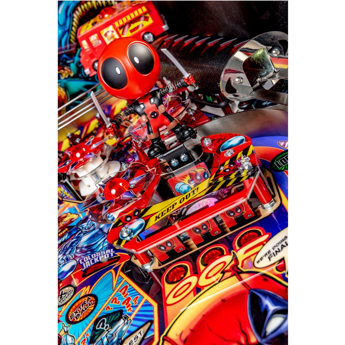 Deadpool Premium Pinball Machine - Game Room Planet