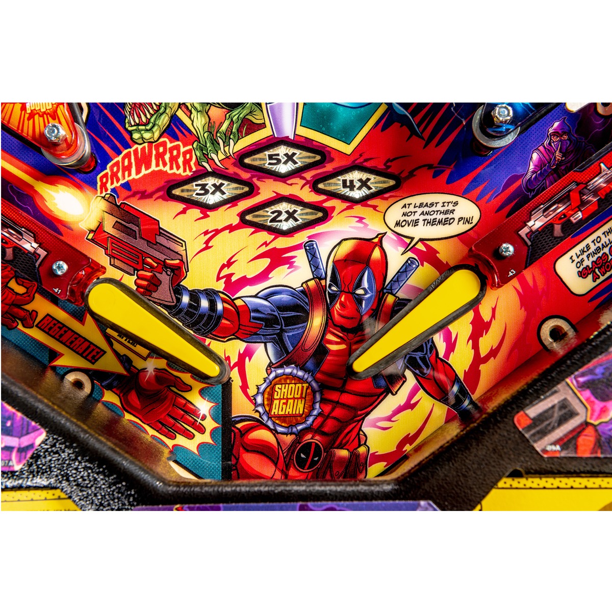 Deadpool Pro Pinball Machine - Game Room Planet