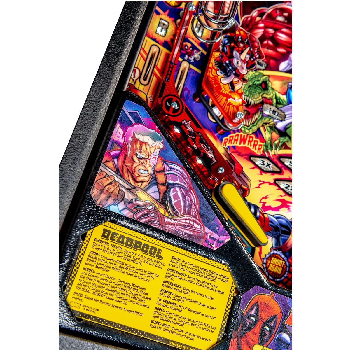 Deadpool Pro Pinball Machine - Game Room Planet