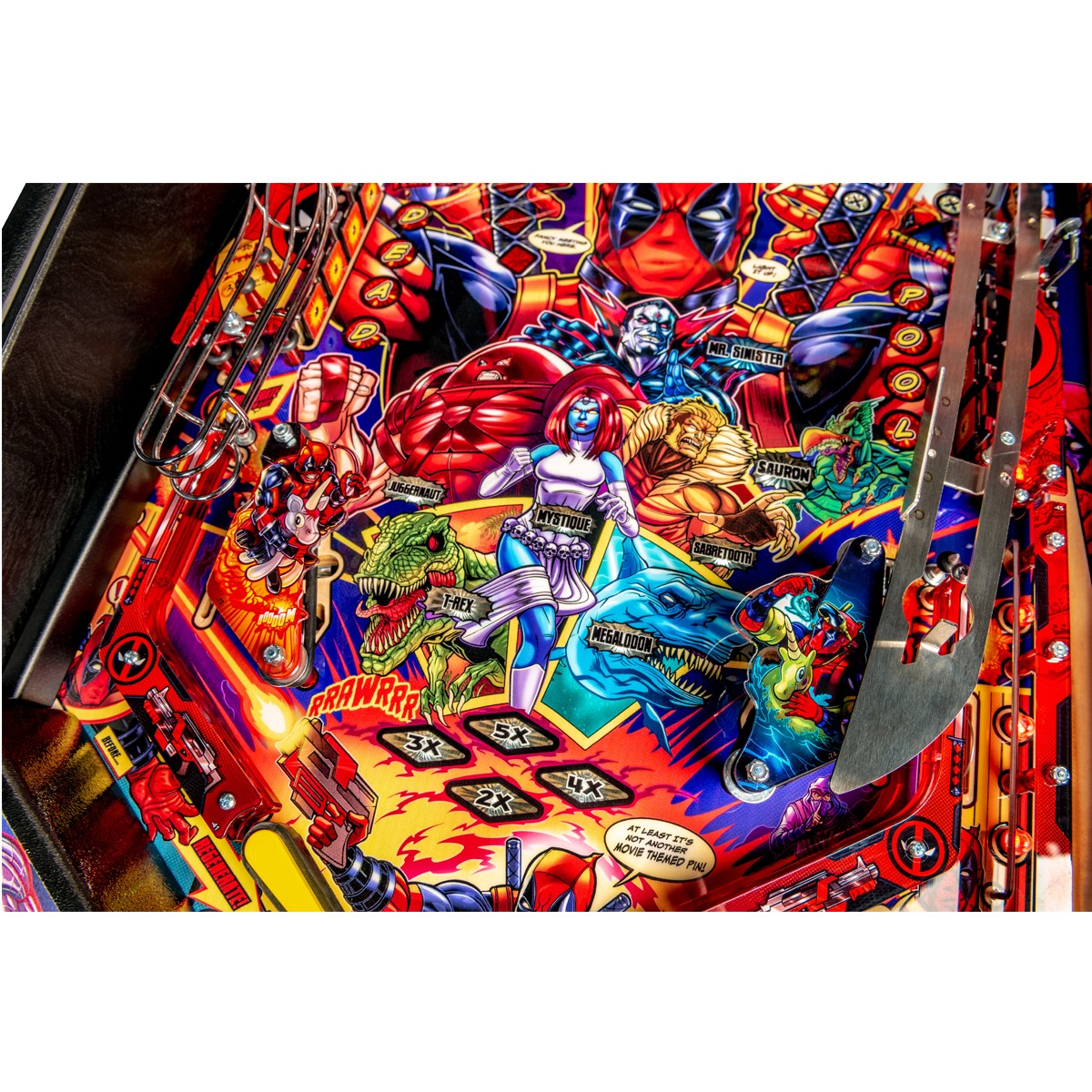 Deadpool Pro Pinball Machine - Game Room Planet