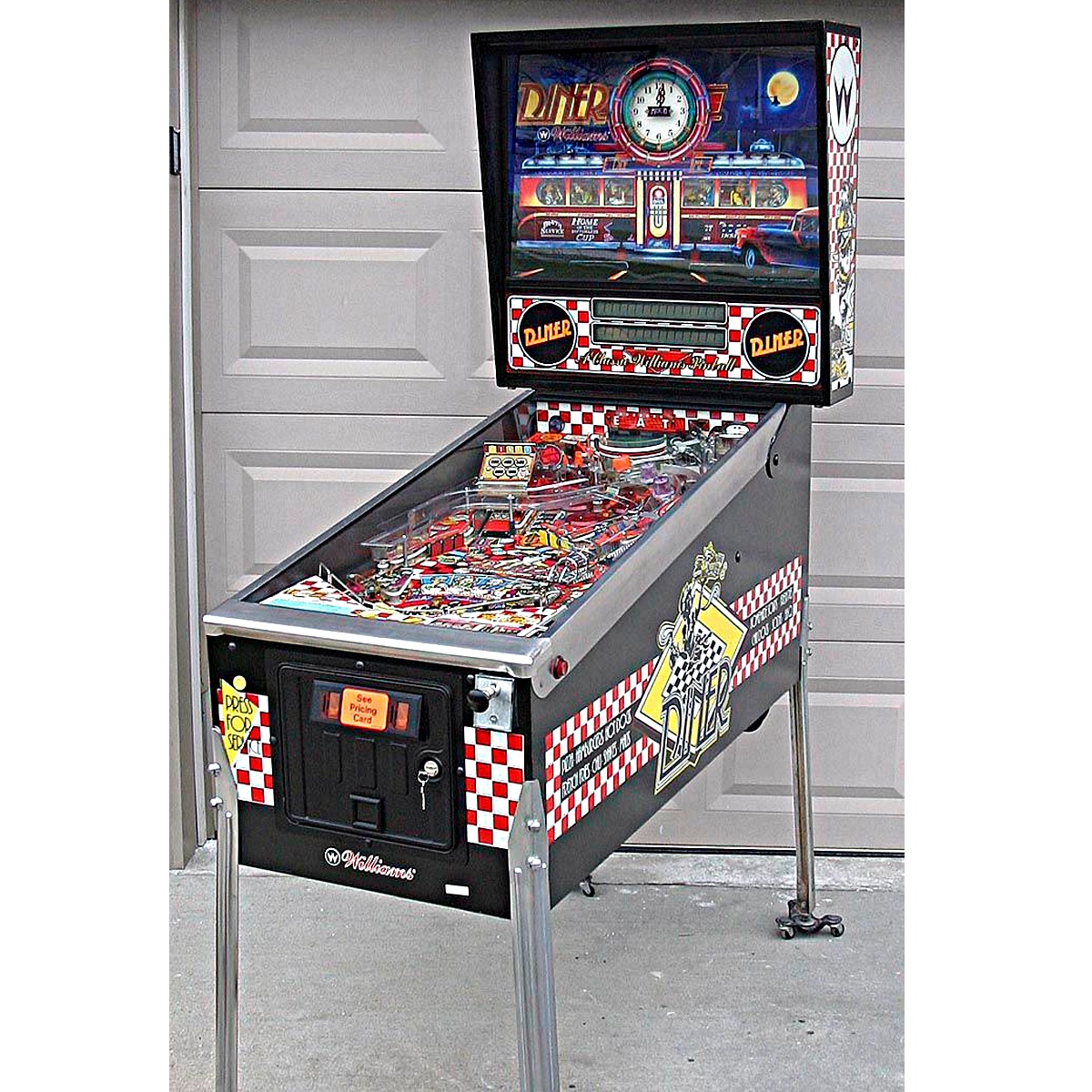 Diner Pinball Machine by Williams - Game Room Planet