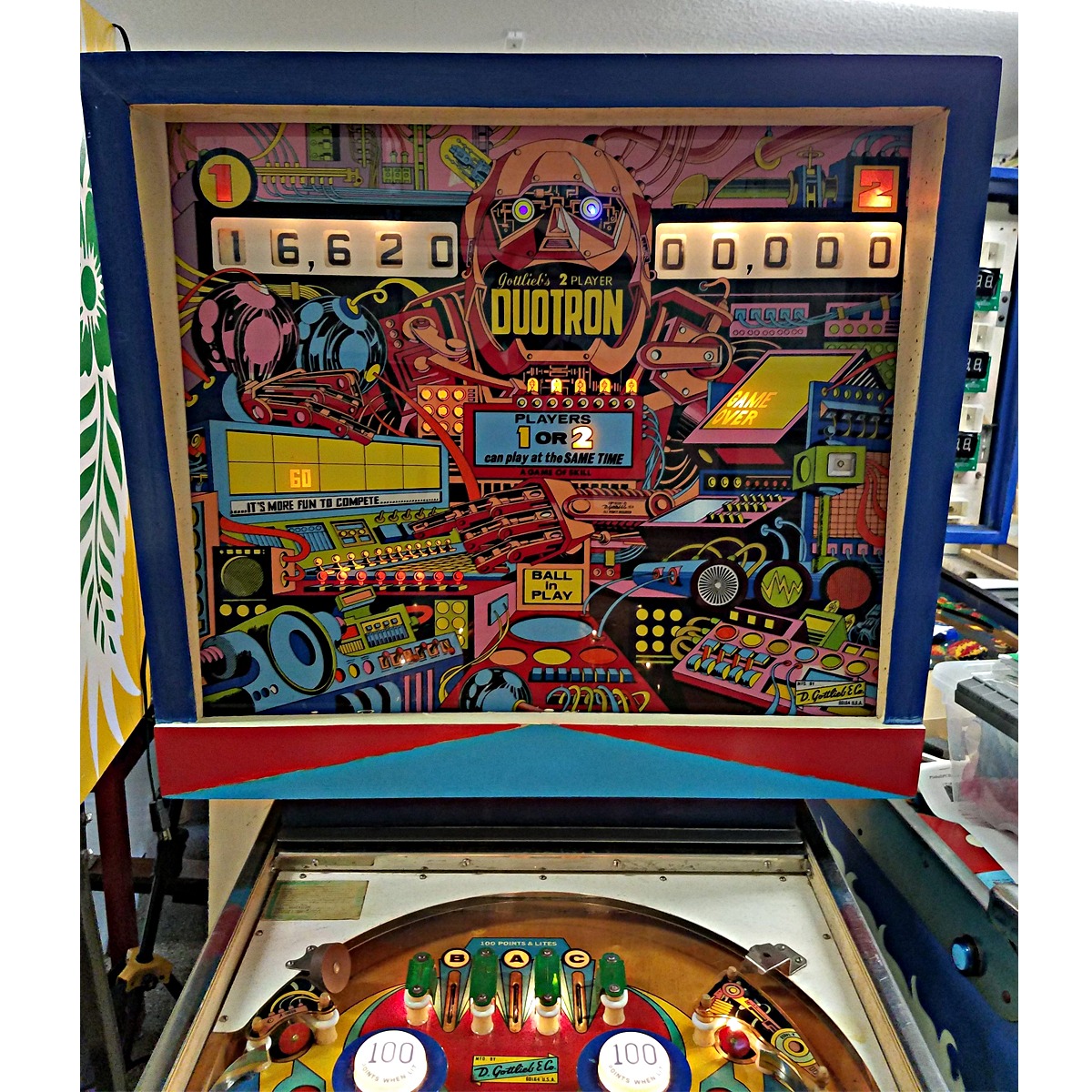 Duotron Pinball Machine - Game Room Planet