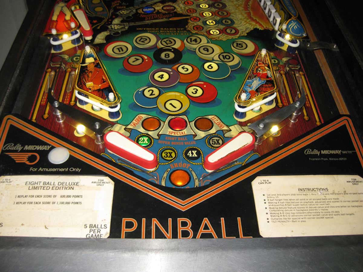 Eight Ball Deluxe Pinball Machine - Game Room Planet