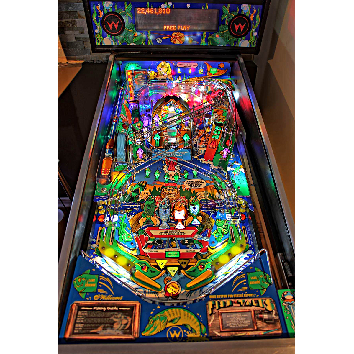 Fish Tales Pinball Machine - Game Room Planet