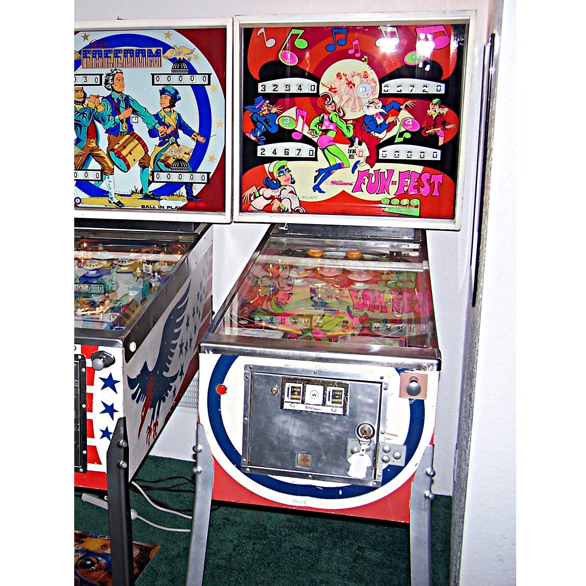 Fun-Fest Pinball Machine by Williams - Game Room Planet