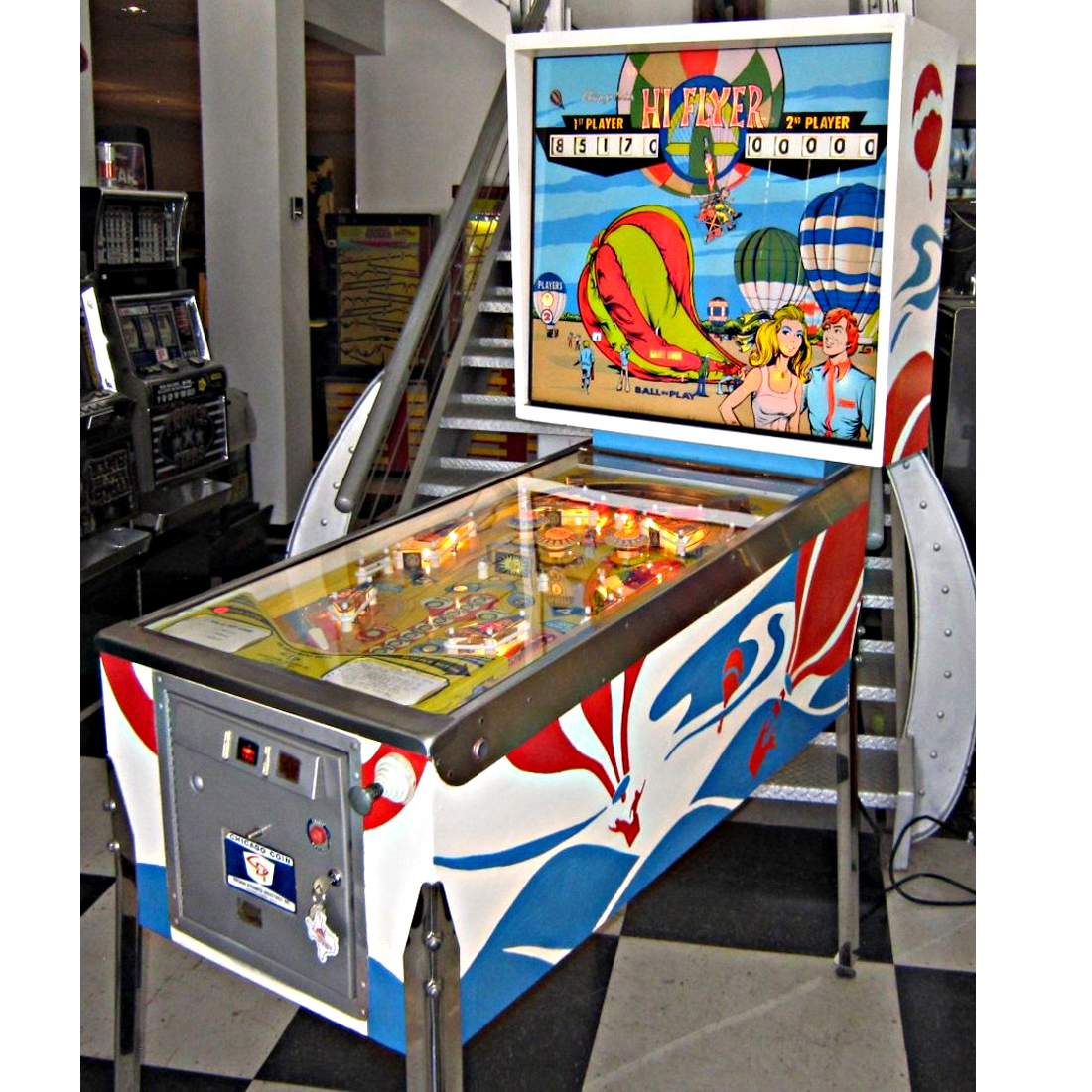 Hi-Flyer Pinball Machine - Game Room Planet