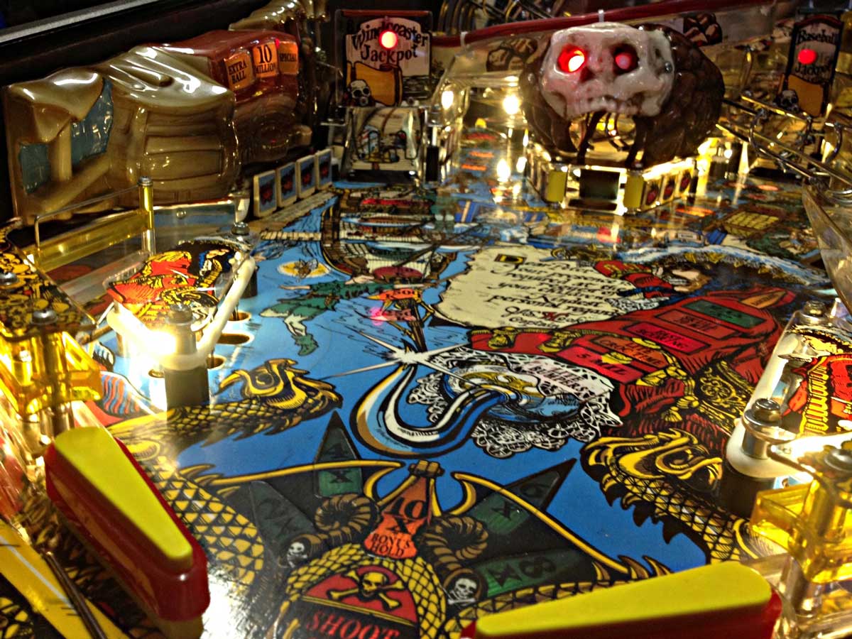 Hook Pinball Machine - Game Room Planet