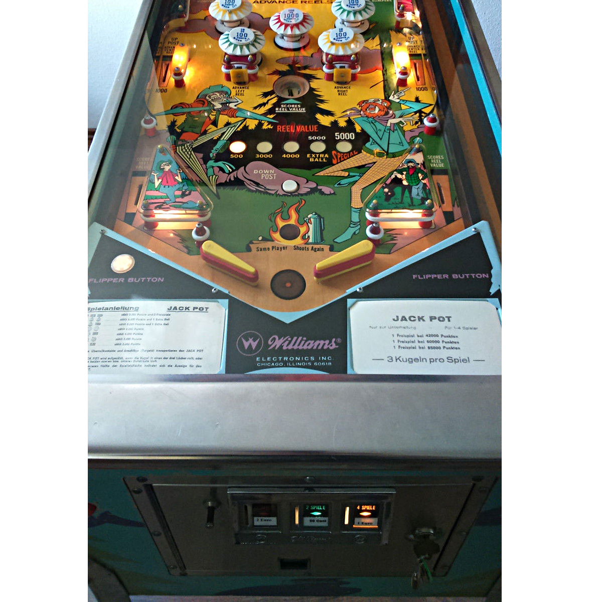 Jackpot Pinball Machine - Game Room Planet