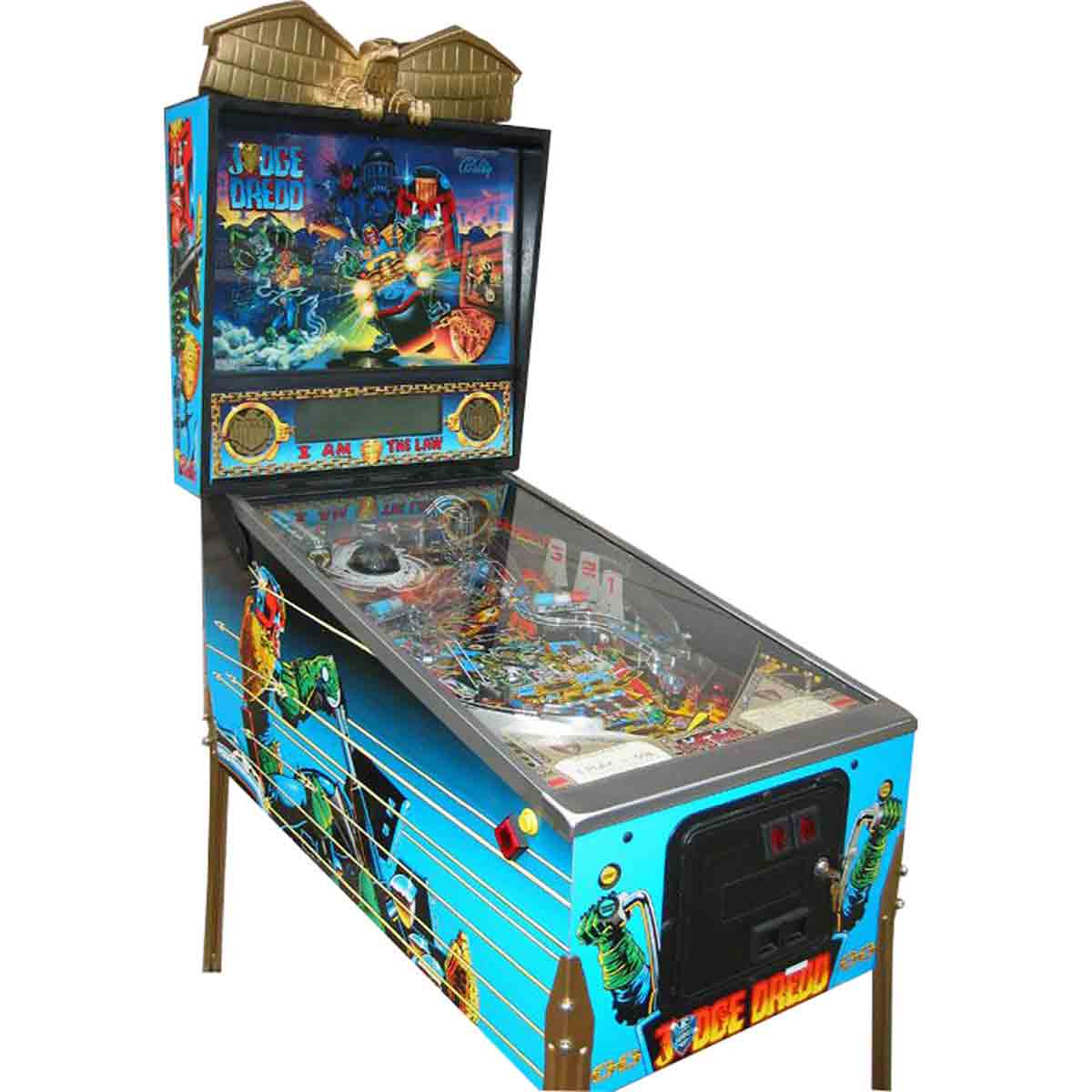 Judge Dredd Pinball Machine - Game Room Planet
