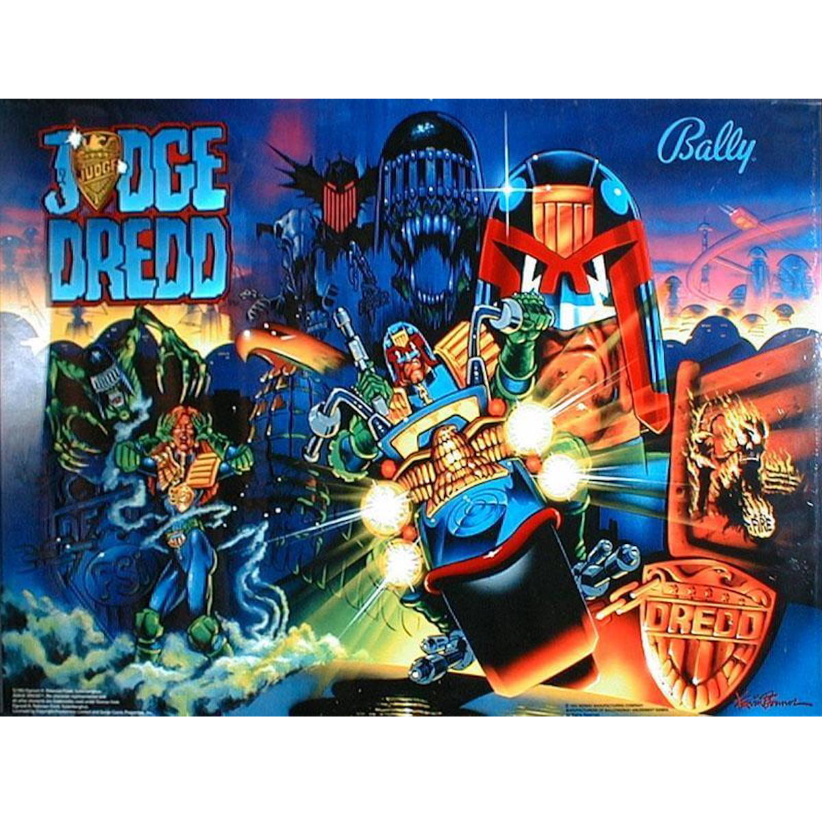 Judge Dredd Pinball Machine - Game Room Planet