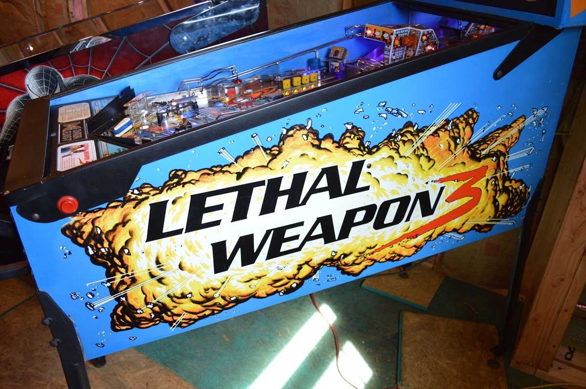 Lethal Weapon 3 Pinball Machine - Game Room Planet