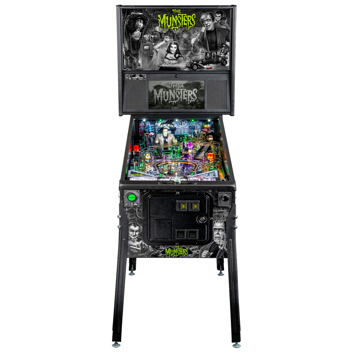 Munsters Premium Pinball Machine - Game Room Planet
