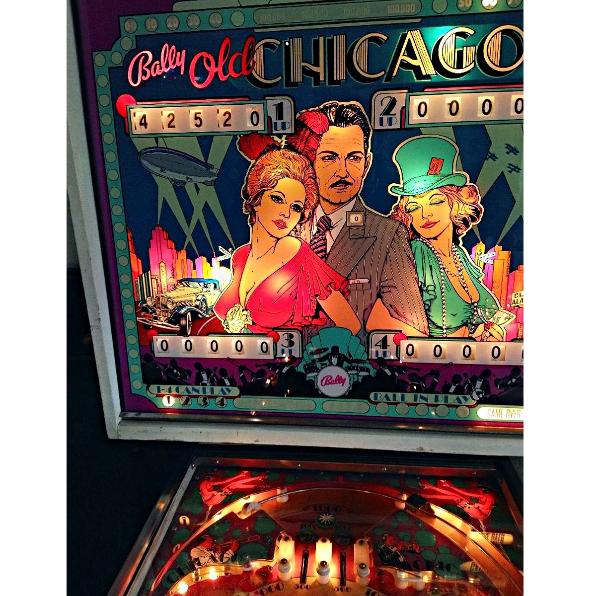 Old Chicago Pinball Machine - Game Room Planet