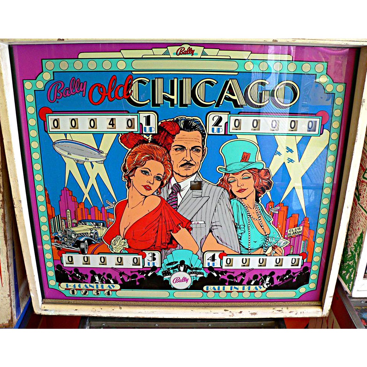 Old Chicago Pinball Machine - Game Room Planet