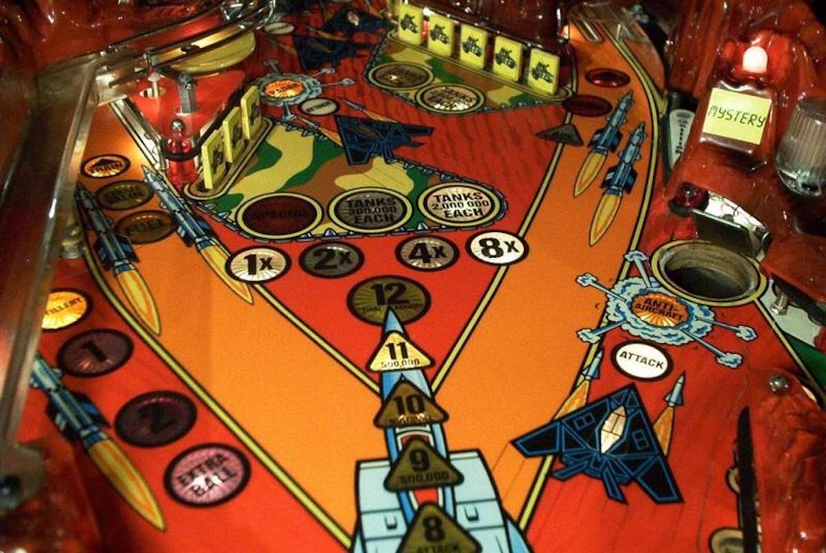 Operation: Thunder Pinball Machine - Game Room Planet