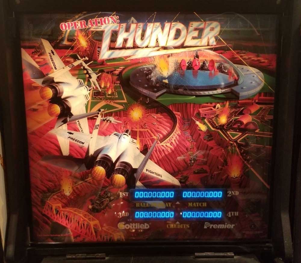 Operation: Thunder Pinball Machine - Game Room Planet