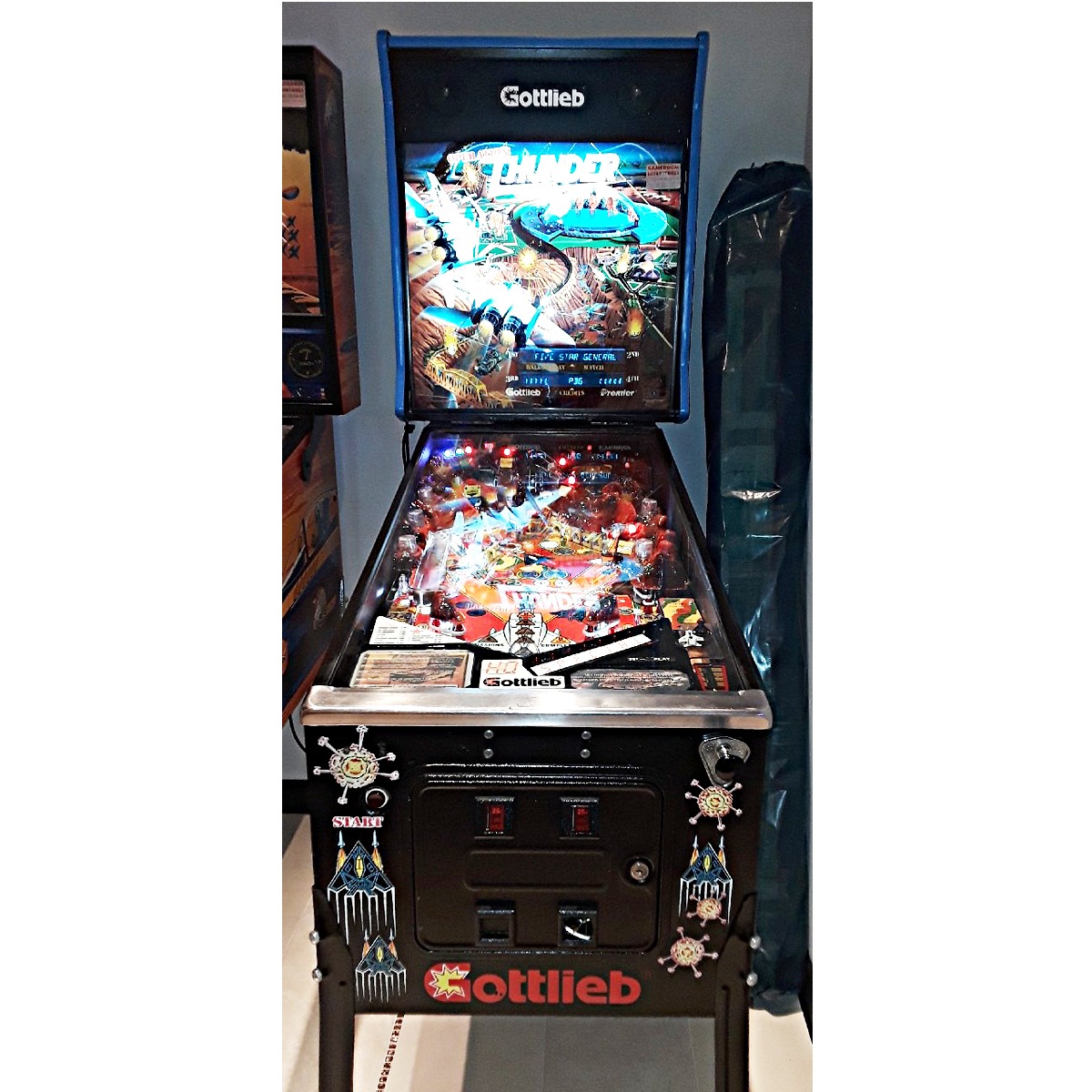 Operation: Thunder Pinball Machine - Game Room Planet