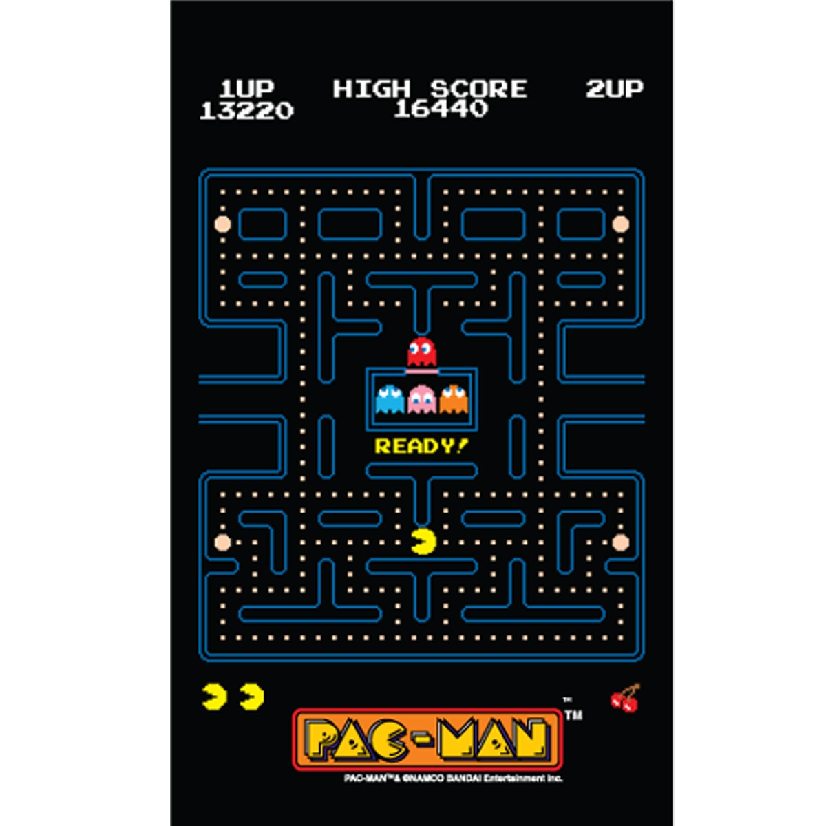 Pac-Man Rug - Game Room Planet