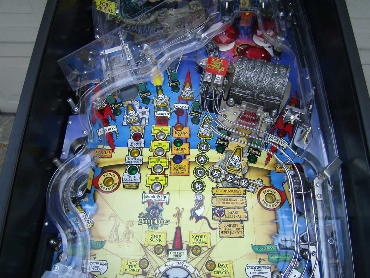 Pirates of the Caribbean Pinball Machine - Game Room Planet