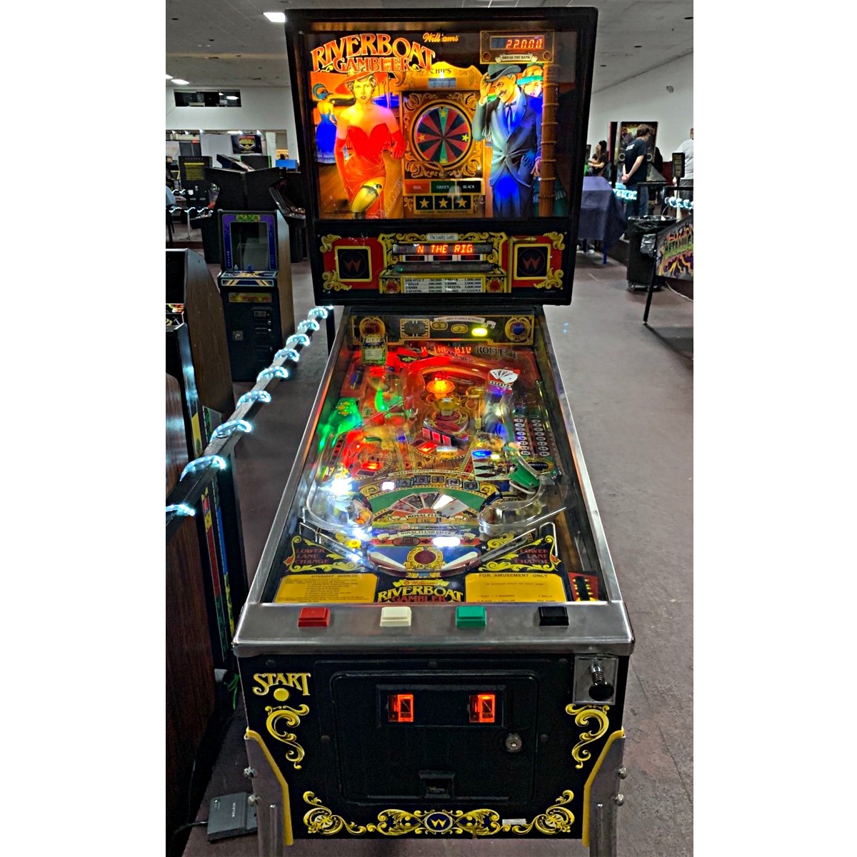 Riverboat Gambler Pinball Machine - Game Room Planet