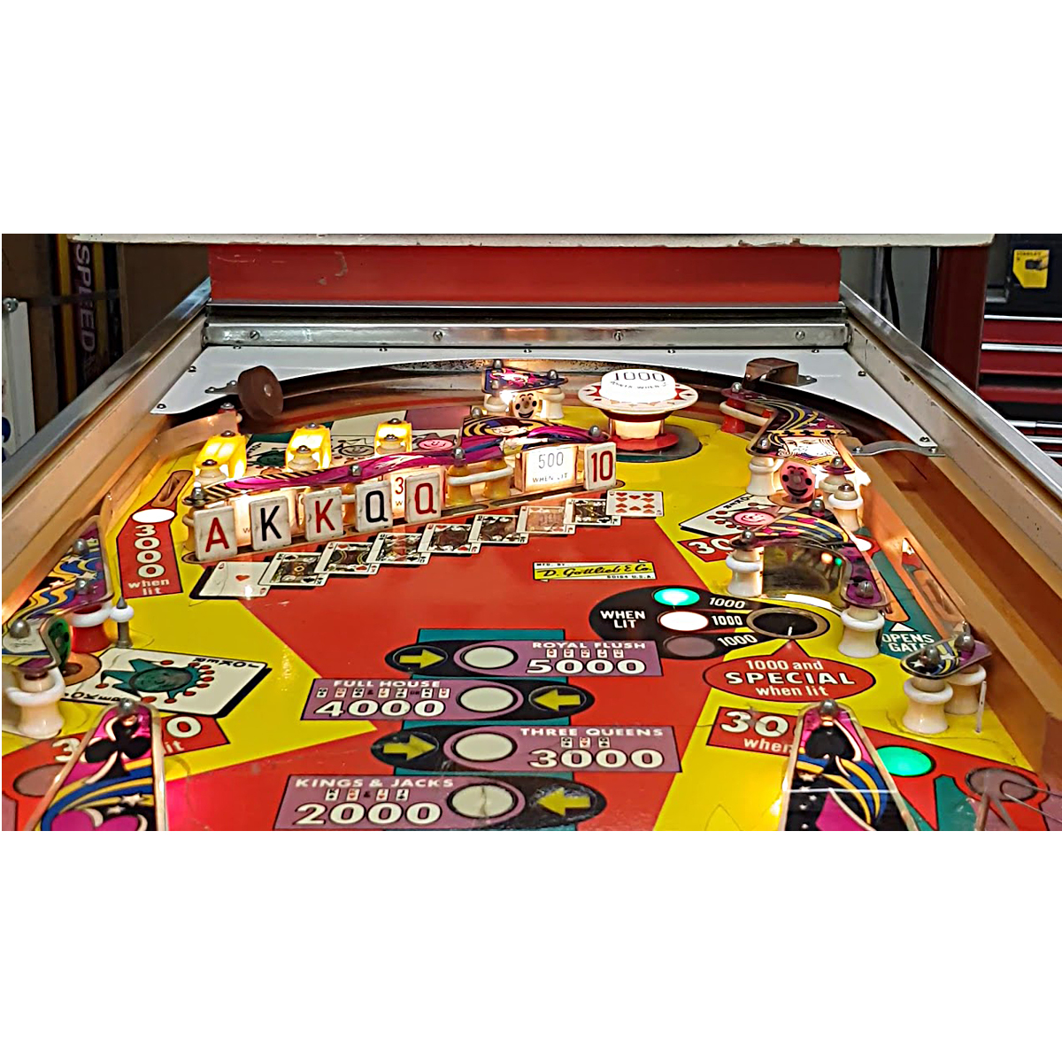 Royal Flush Pinball Machine - Game Room Planet