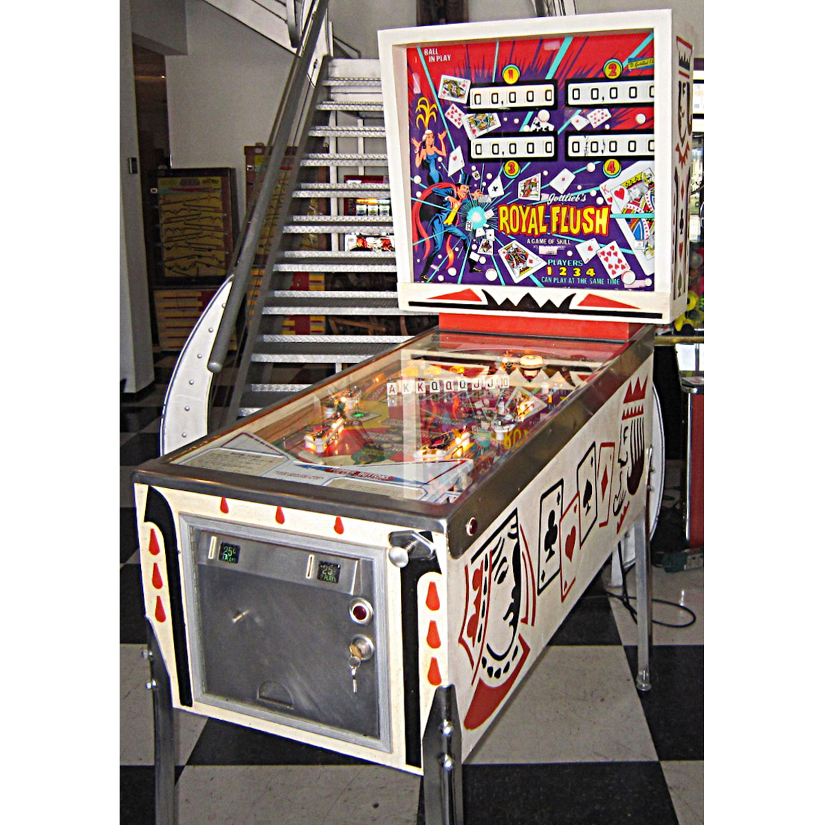 Royal Flush Pinball Machine - Game Room Planet