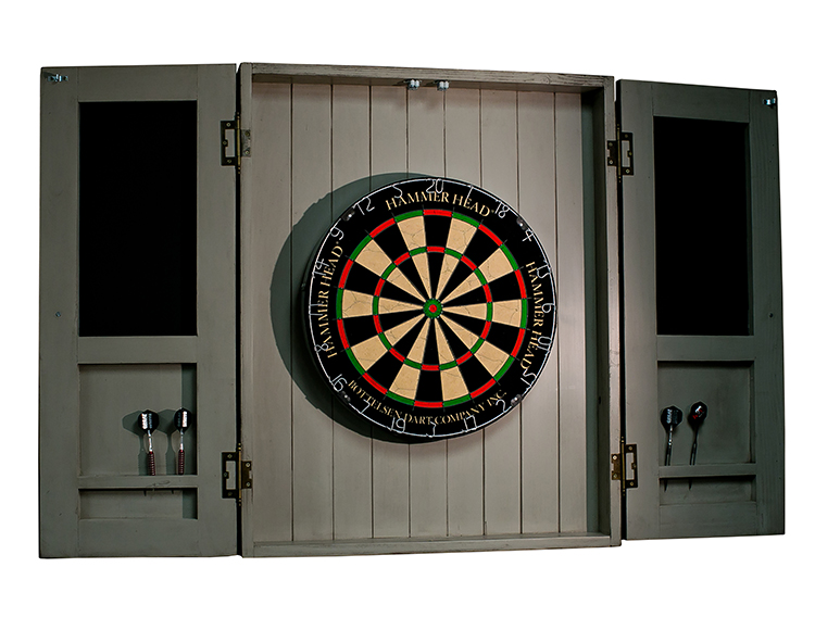 Rustic Dartboard Cabinet - Game Room Planet