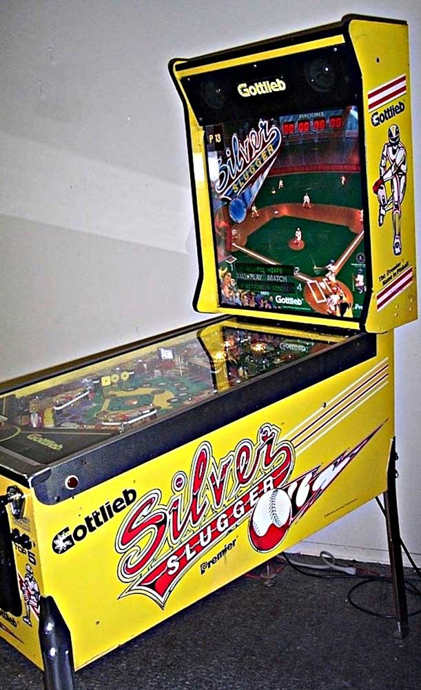 Silver Slugger Pinball Machine - Game Room Planet