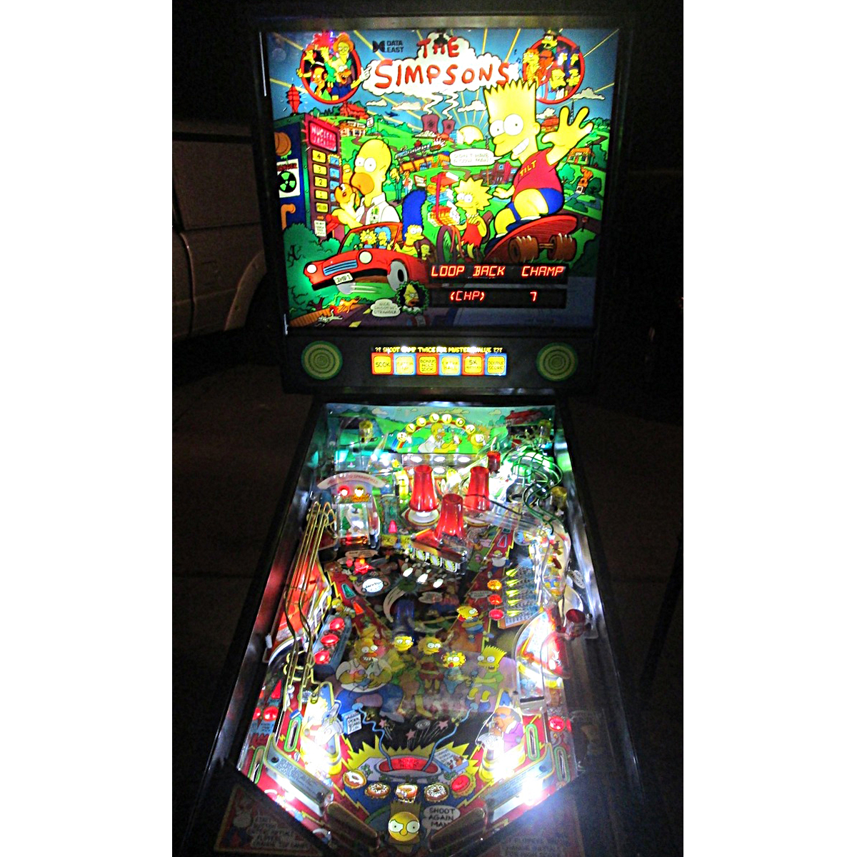 Simpsons Pinball Machine - Game Room Planet