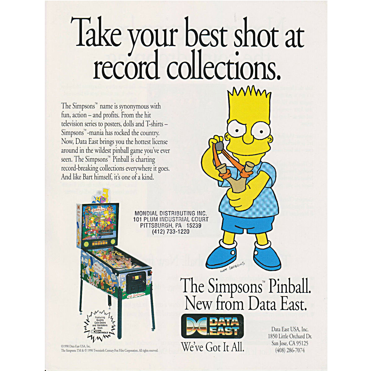 Simpsons Pinball Machine - Game Room Planet