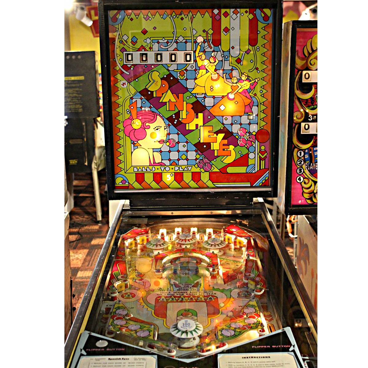 Spanish Eyes Pinball Machine - Game Room Planet