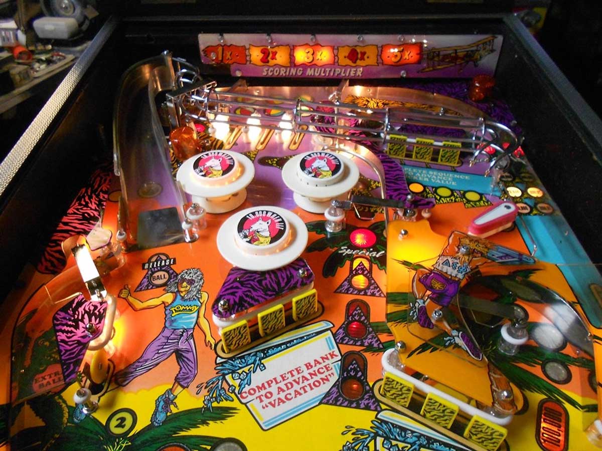 Spring Break Pinball Machine - Game Room Planet